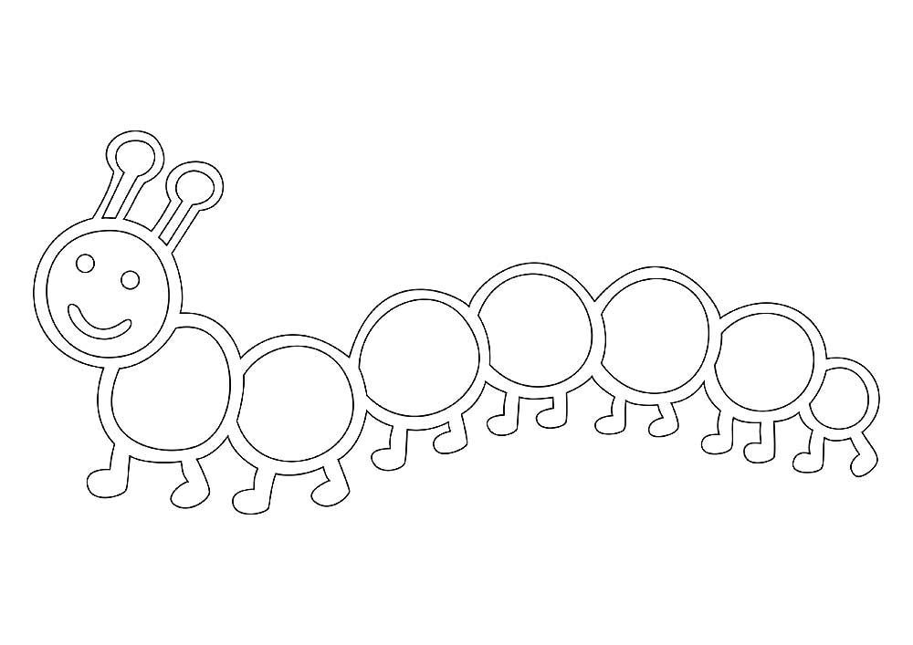 Caterpillar Coloring Pages Free Printables Caterpillar Coloring Pages Free Printables